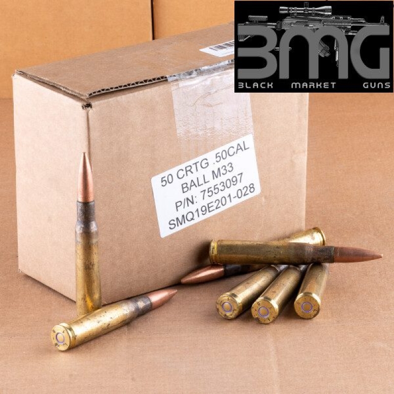 50 BMG LAKE CITY 660 GRAIN FMJ M33 (50 ROUNDS) - Anonymous Gun Shop